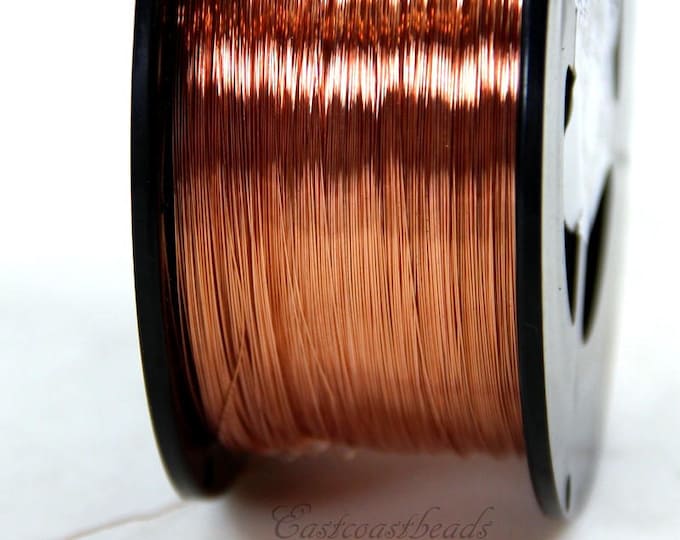 Copper Wire, 28 Gauge Round, Dead Soft, Solid Copper Wire, Jewelry ...