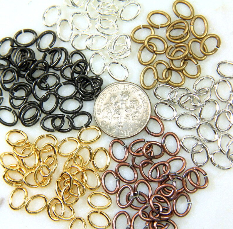 Tierracast Oval Jump Rings Large Size Jumprings 17 Guage | Etsy