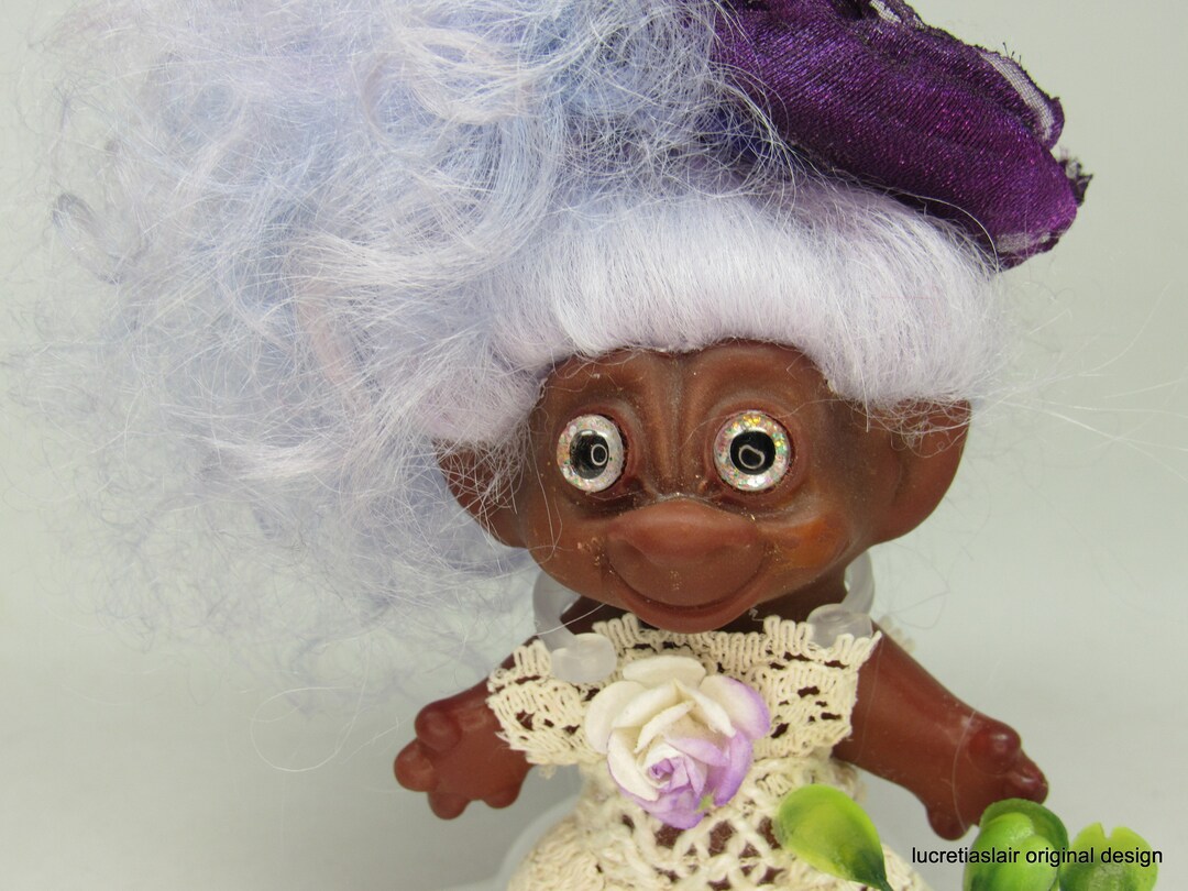 Vintage Soft Body Wishnik Troll Doll flossieooak - Etsy