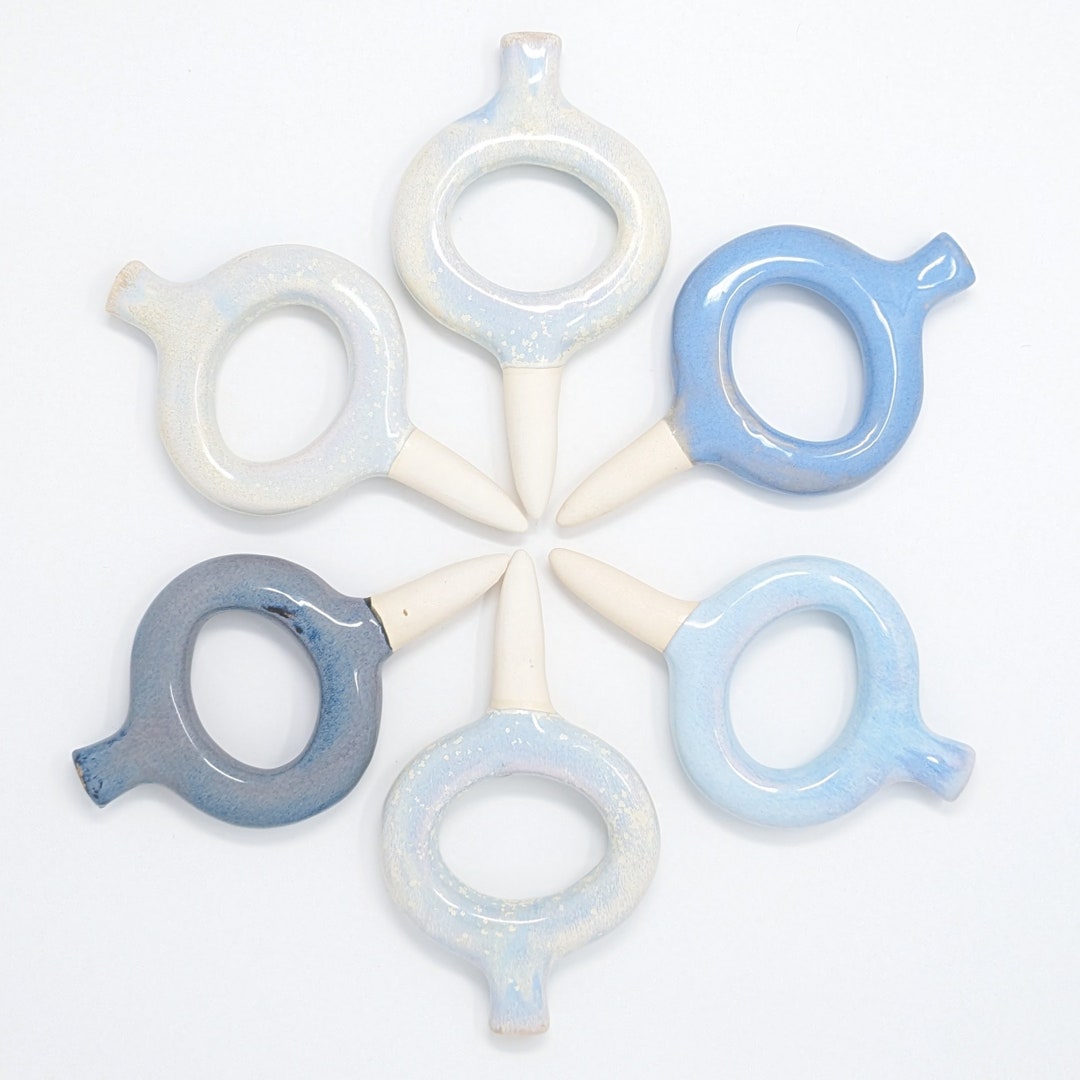 Blue Water Spike, Olla, Plant Tender, Watering Bulb Bottle-shaped Self ...