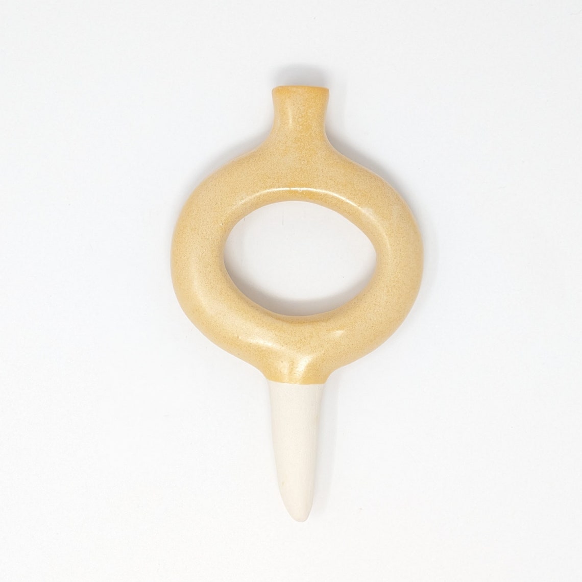 Yellow Water Spike, Olla, Plant Tender, Watering Bulb Bottle-shaped ...