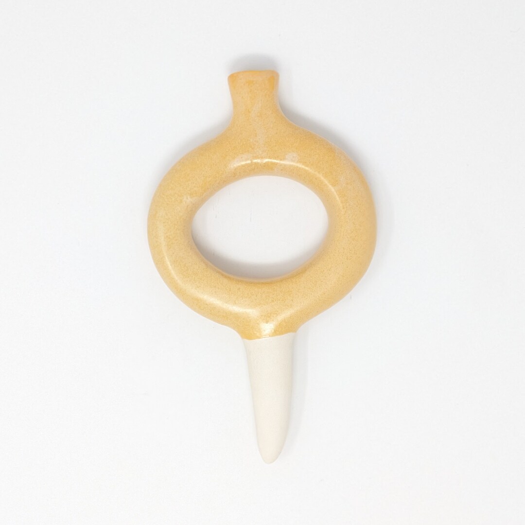 Yellow Water Spike, Olla, Plant Tender, Watering Bulb Bottle-shaped ...