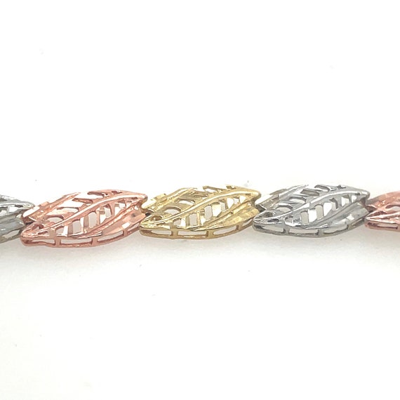 Black Hills Gold Tri-color Bracelet - Gem