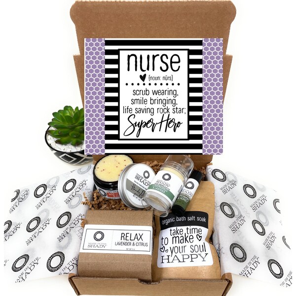 Nurse Care Package - Etsy