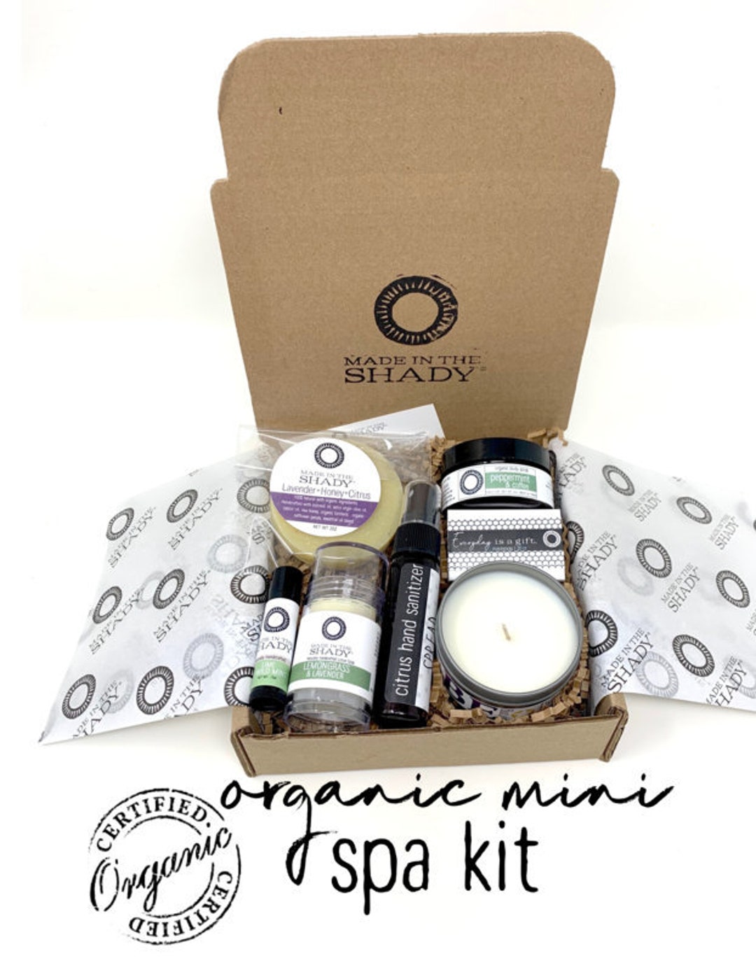 Mini Spa Gift Set Self Care Kit Care Package Friend Thinking of You ...