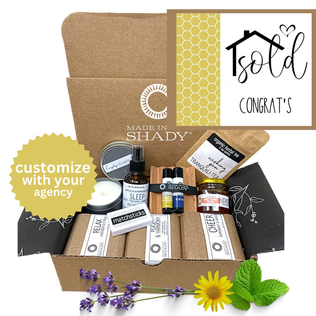 Customizable Real Estate Closing Gift Box: Organic Handcrafted Soaps - Etsy