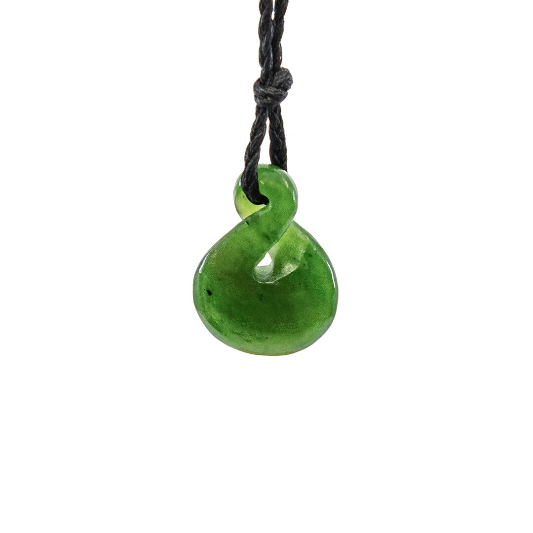 New Zealand Maori Inspired Jade Infinity Symbol Necklace - Etsy