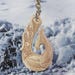 Aged Bone Blue Whale Inspired Fish Hook Necklace - Etsy