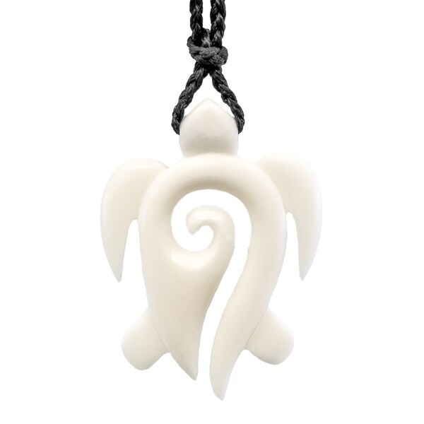 Necklace Carved Bone - Etsy