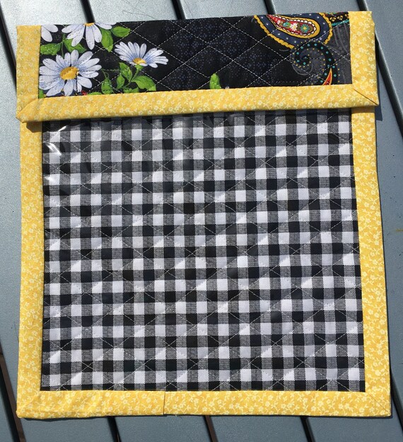 Quilted Needlework/Cross Stitch Project Bag 10x11 | Etsy