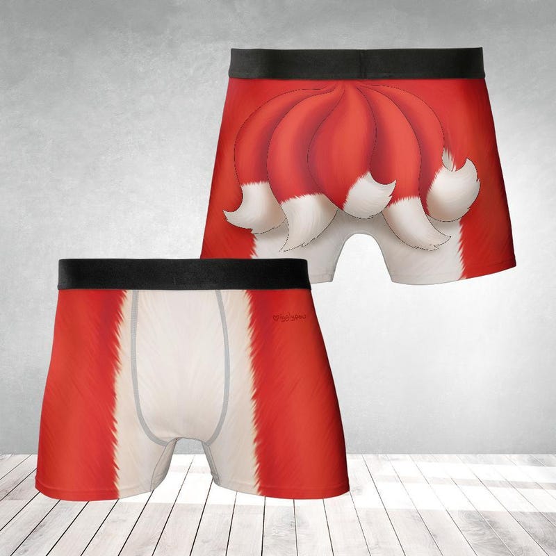 Mens Boxers Fox - Etsy