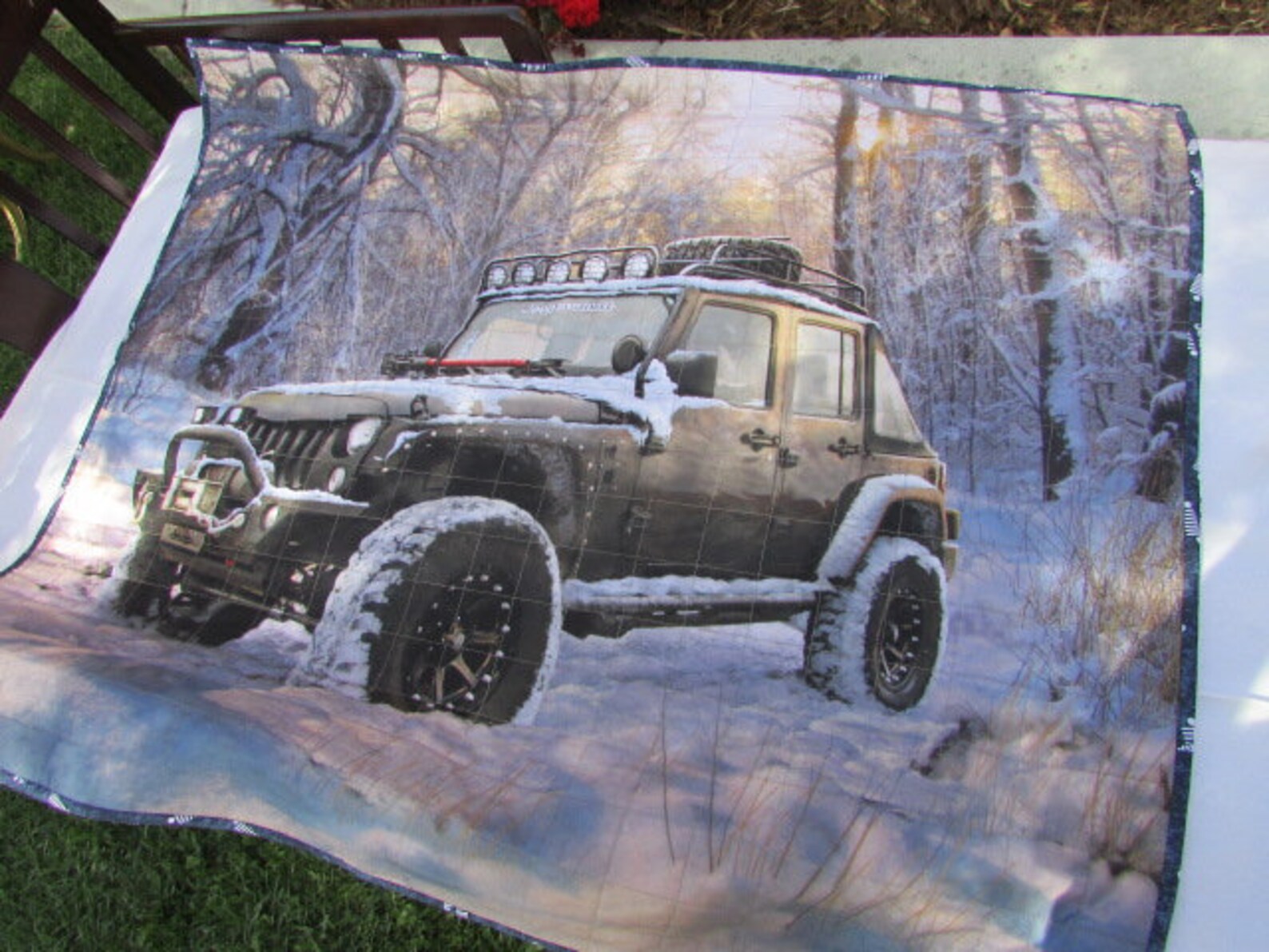 Jeep Baby Quilt-ready to Ship - Etsy