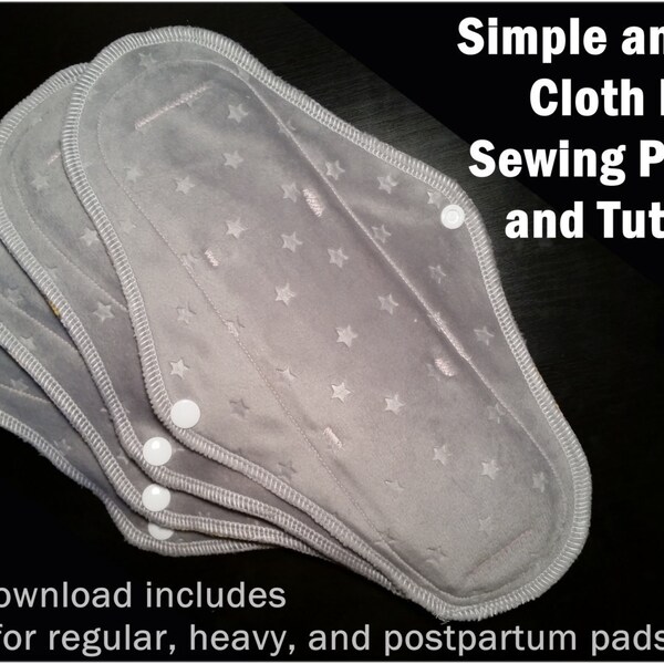 Cloth Pad Pattern - Etsy