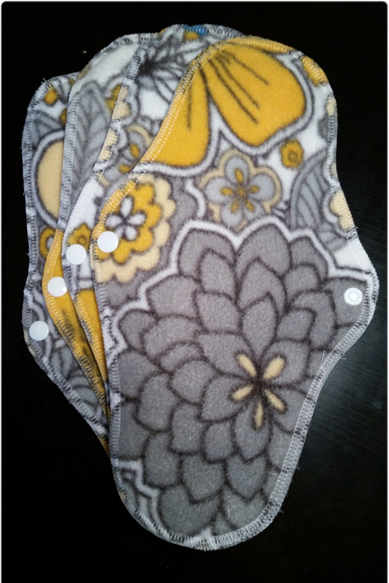 Simple & Easy Cloth Pad PDF Sewing Pattern/tutorial | 3 Sizes Regular ...