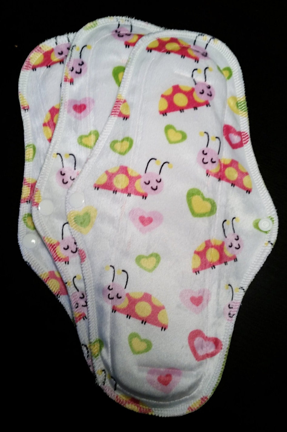 Simple & Easy Cloth Pad PDF Sewing Pattern/tutorial 3 Sizes Regular ...