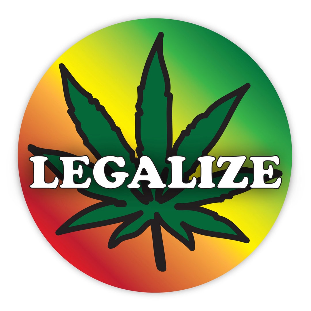 Legalize Marijuana Sticker - Etsy