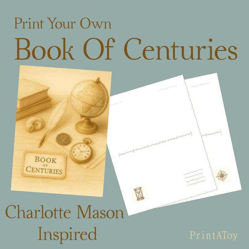 Book of Centuries Printable History Timeline - Charlotte Mason ...