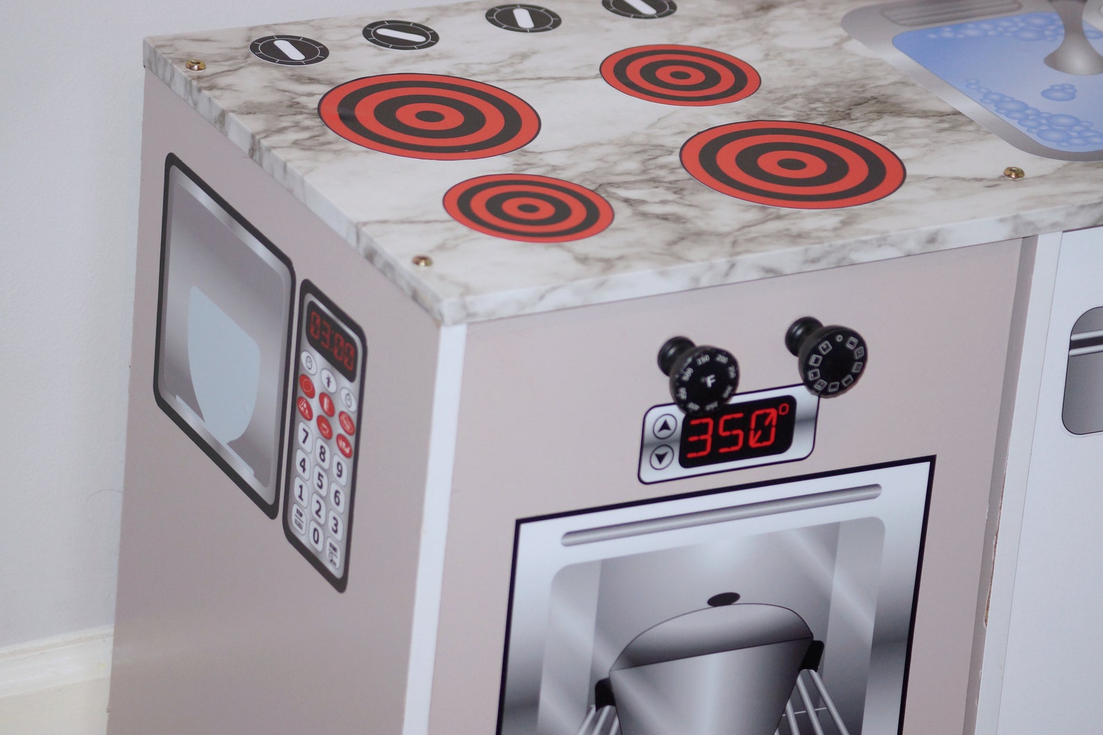 VINYL Printatoy Microwave Dramatic Play Kitchen Decal. - Etsy