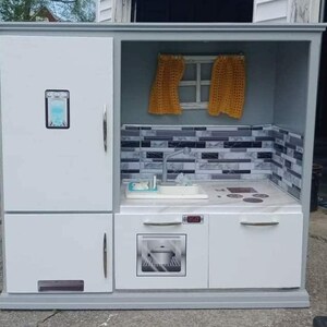 VINYL- Printatoy Stove Dramatic Play Kitchen Decals Oven, Chocolate ...