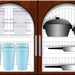 DIGITAL DOWNLOAD Cupboard Dramatic Play Kitchen Decals. Playhouse ...