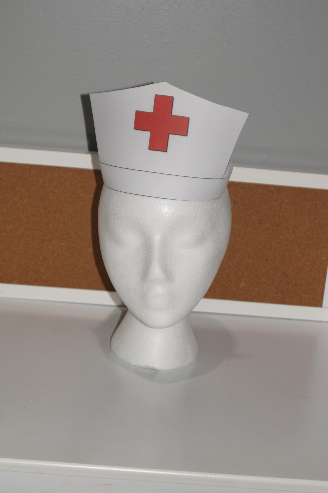 Printable Nurse's Hat | Community Helper Dramatic Play Prop | Preschool ...