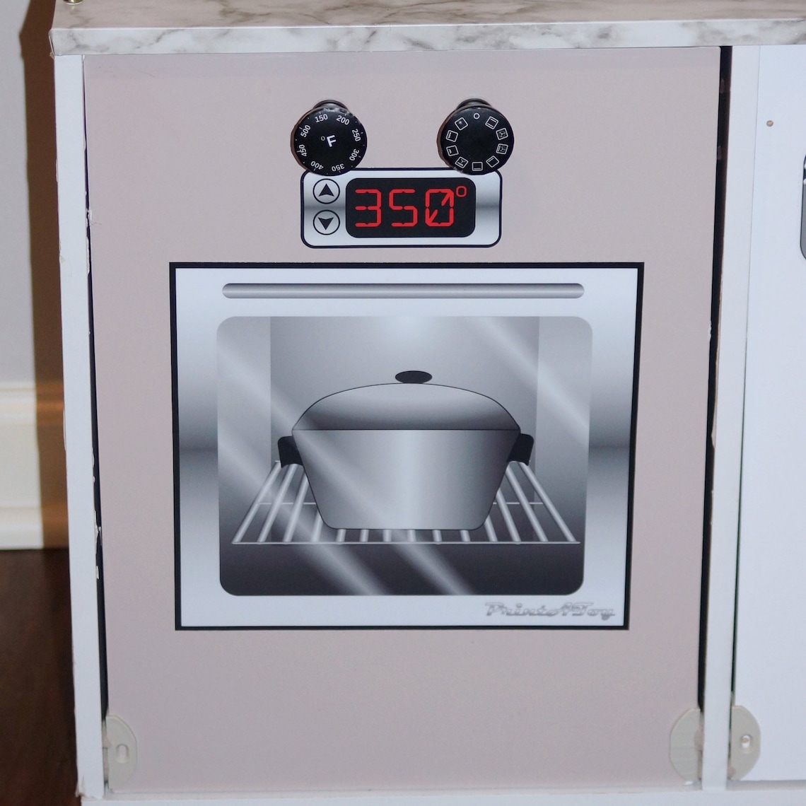 VINYL Printatoy Stove Dramatic Play Kitchen Decals Oven - Etsy