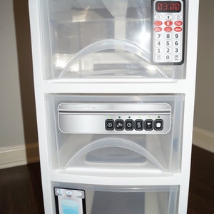 VINYL- Printatoy Dishwasher Dramatic Play Kitchen Decal. Toy Appliance ...