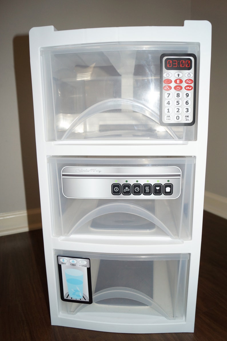 VINYL Printatoy Dishwasher Dramatic Play Kitchen Decal. Toy - Etsy