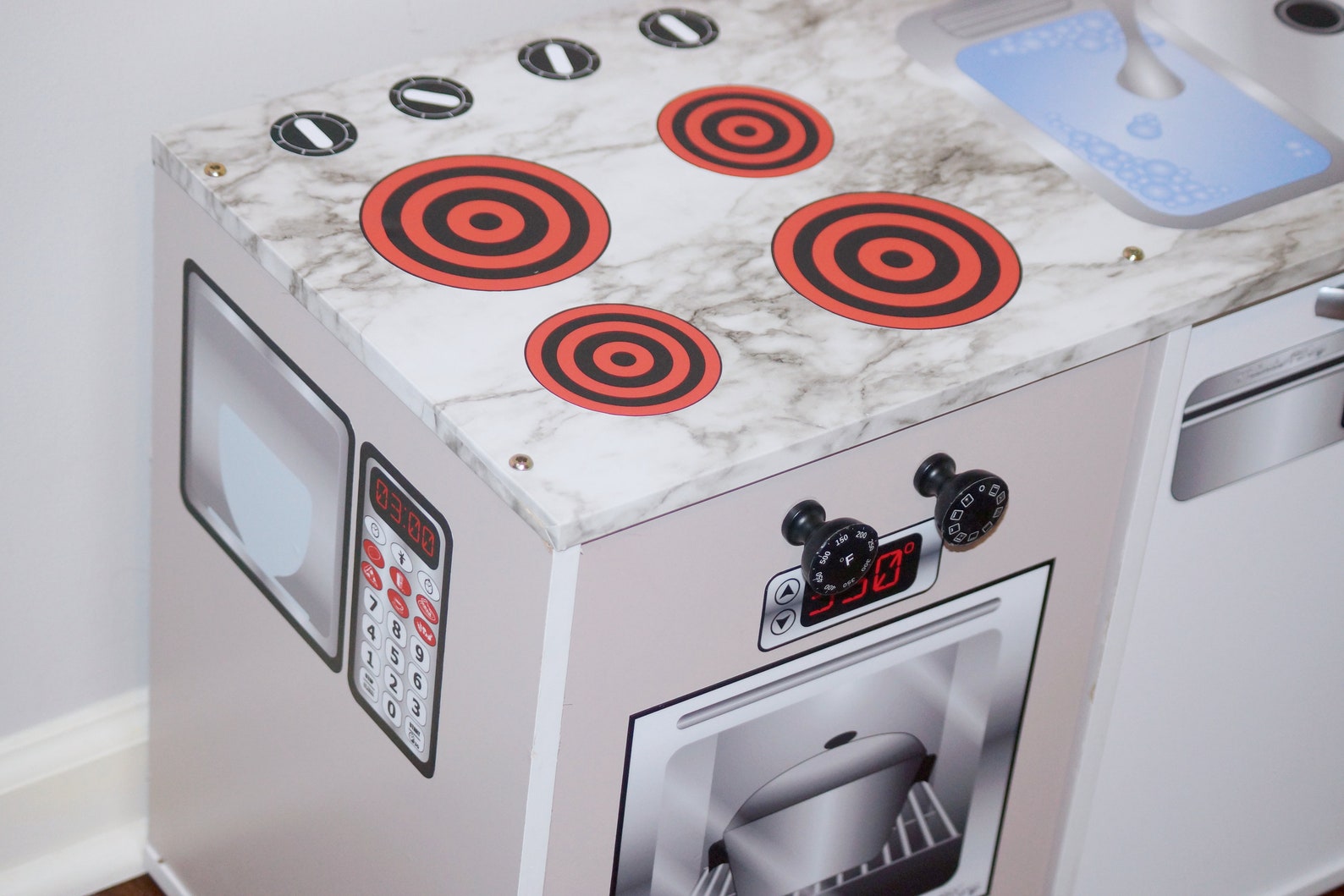 VINYL Printatoy Stove Dramatic Play Kitchen Decals With Oven - Etsy