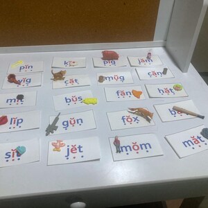 50 Short U CVC Flash Cards | Orton-gillingham Decodable Reading ...