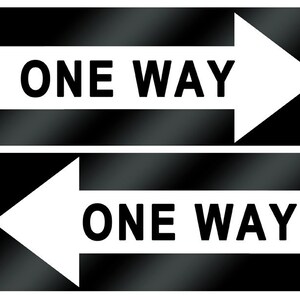 DIGITAL Printatoy Urban Street Sign Printables Set of 5 Posters. Uturn ...