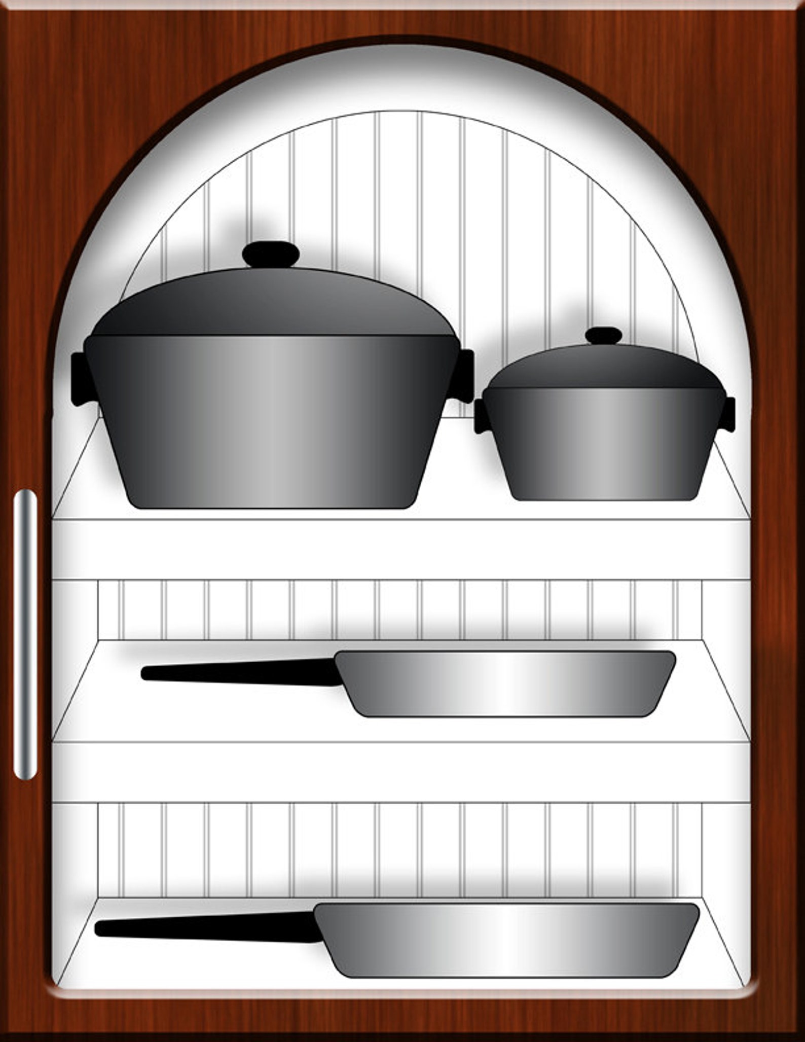 DIGITAL DOWNLOAD Cupboard Dramatic Play Kitchen Decals. - Etsy Canada