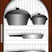 DIGITAL DOWNLOAD Cupboard Dramatic Play Kitchen Decals. Playhouse ...