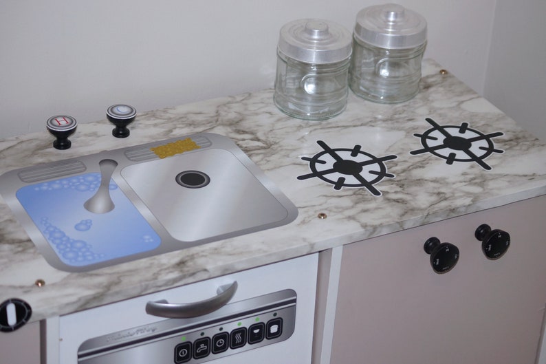 VINYL Printatoy Dishwasher Dramatic Play Kitchen Decal. Toy - Etsy