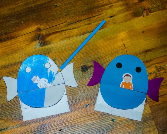 Jonah And The Whale Paper Plate Craft