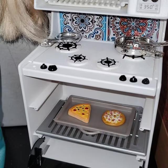 Play Kitchen Stovetop Decals, Printable Gas Range Burners (digital ...