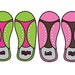 DIGITAL DOWNLOAD Printatoy Tennis Shoe Lace-up Cards Printable. Left ...