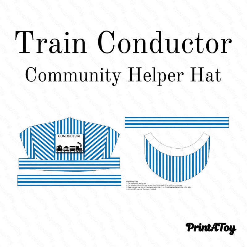 Polar Express Conductor Hat - Etsy