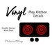 VINYL Printatoy Gas Stove Top Dramatic Play Kitchen Decals. DIY Gas ...