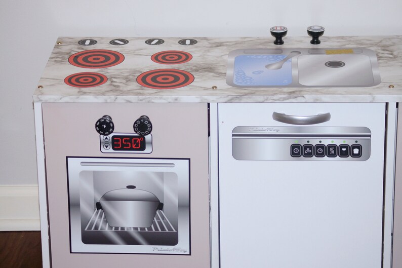 VINYL Printatoy Dishwasher Dramatic Play Kitchen Decal. Toy - Etsy