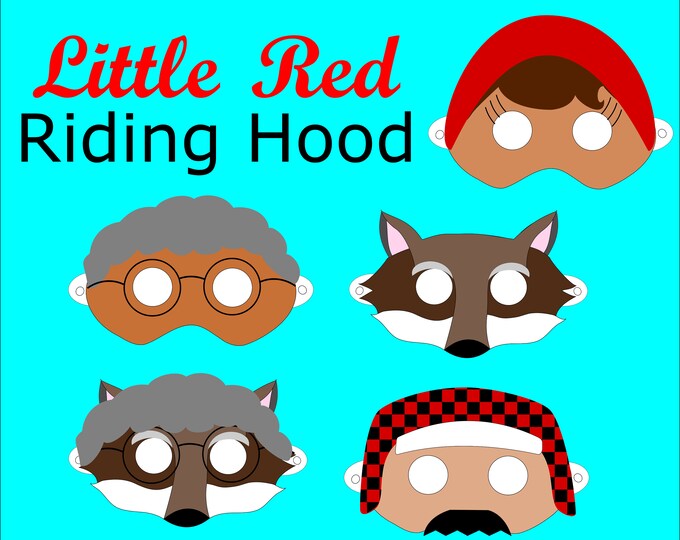 DIGITAL DOWNLOAD Little Red Riding Hood and the Big Bad Wolf Reader's ...