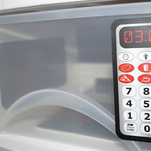 VINYL- Printatoy Microwave Dramatic Play Kitchen Decal. Preschool Toy ...