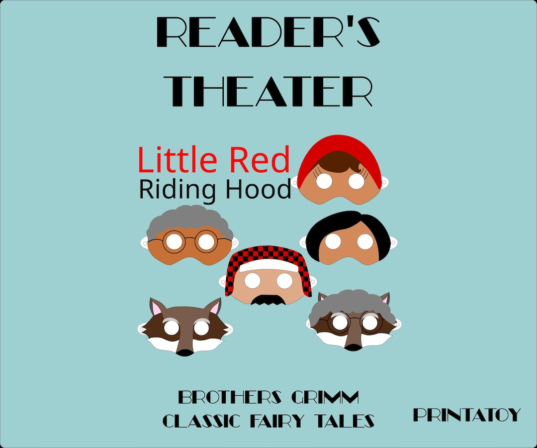 Little Red Riding Hood Reader’s Theater Script | Printable Masks (PDF ...