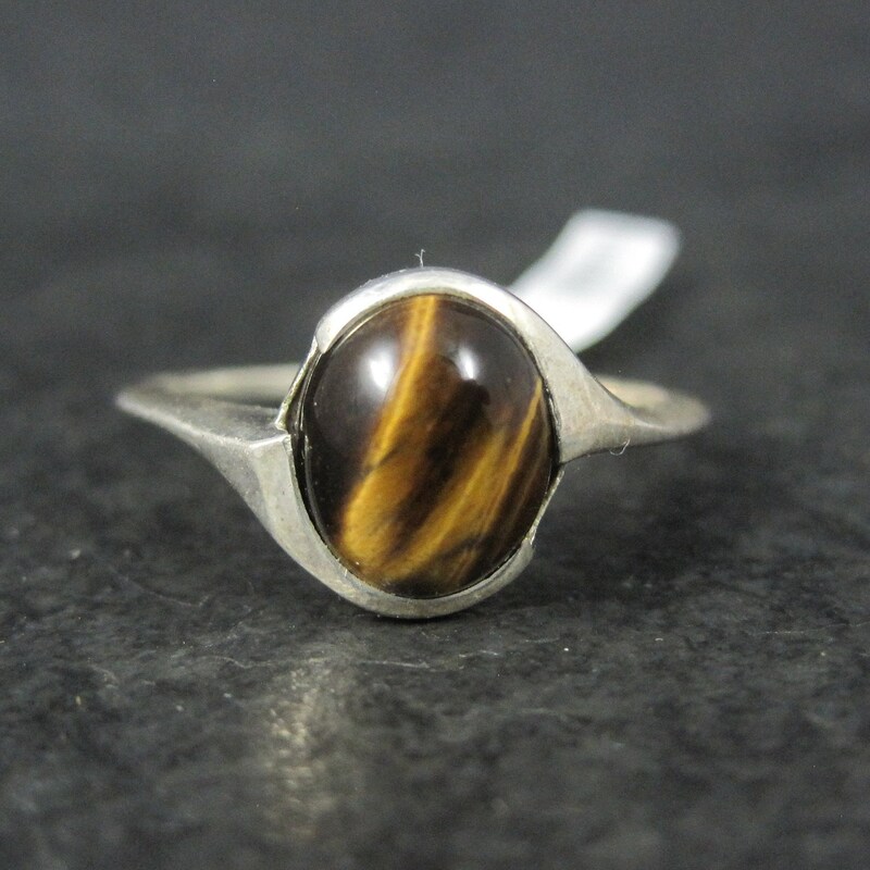 Tiger Eye Ring - Etsy