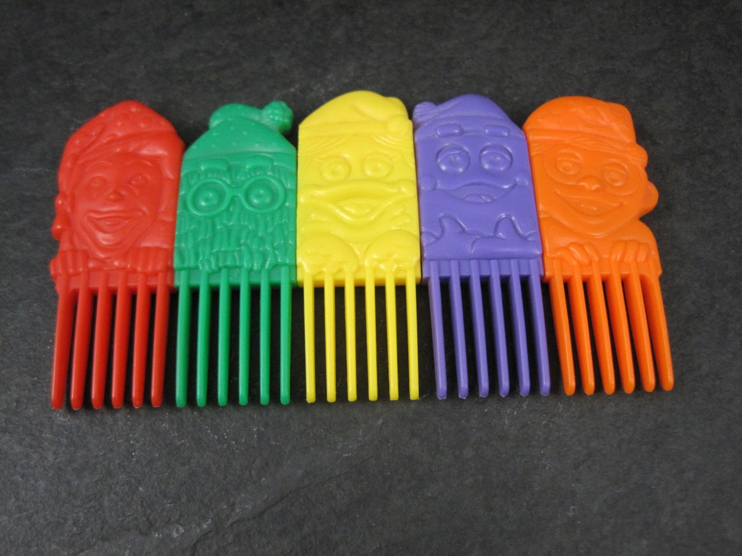 Vintage 1990 Mcdonalds Good Morning Happy Meal Rainbow Comb - Etsy