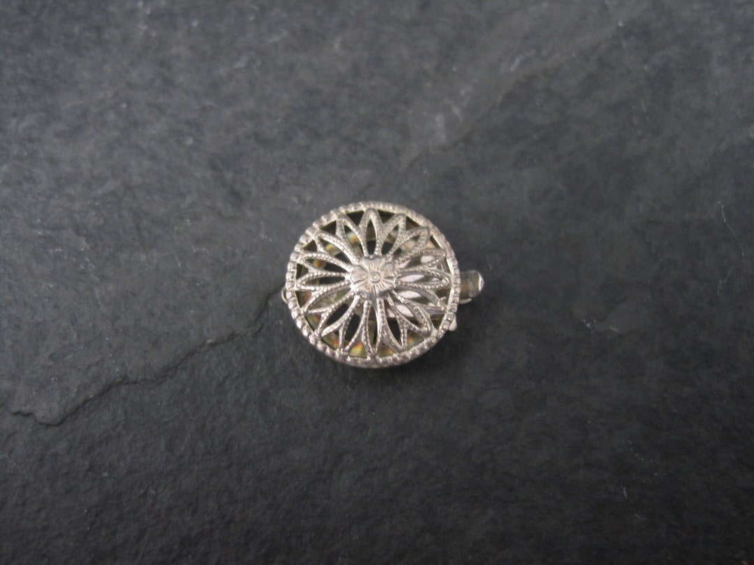 Ornate Sterling Clasp 1/2 Inch - Etsy