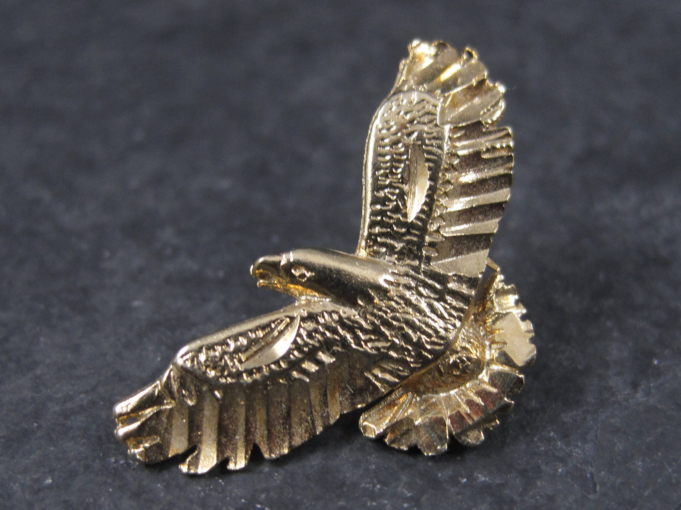 Vintage Gold Filled Eagle Tie Tack - Etsy Ireland