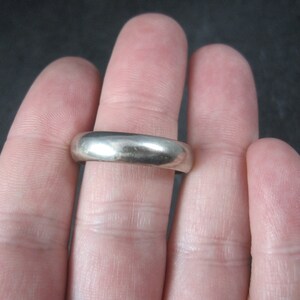 Vintage 14K White Gold Band Ring Size 11.5 Kaynar - Etsy