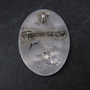 Large Native American Blue Jay Inlay Pendant Brooch Larry Watchman - Etsy