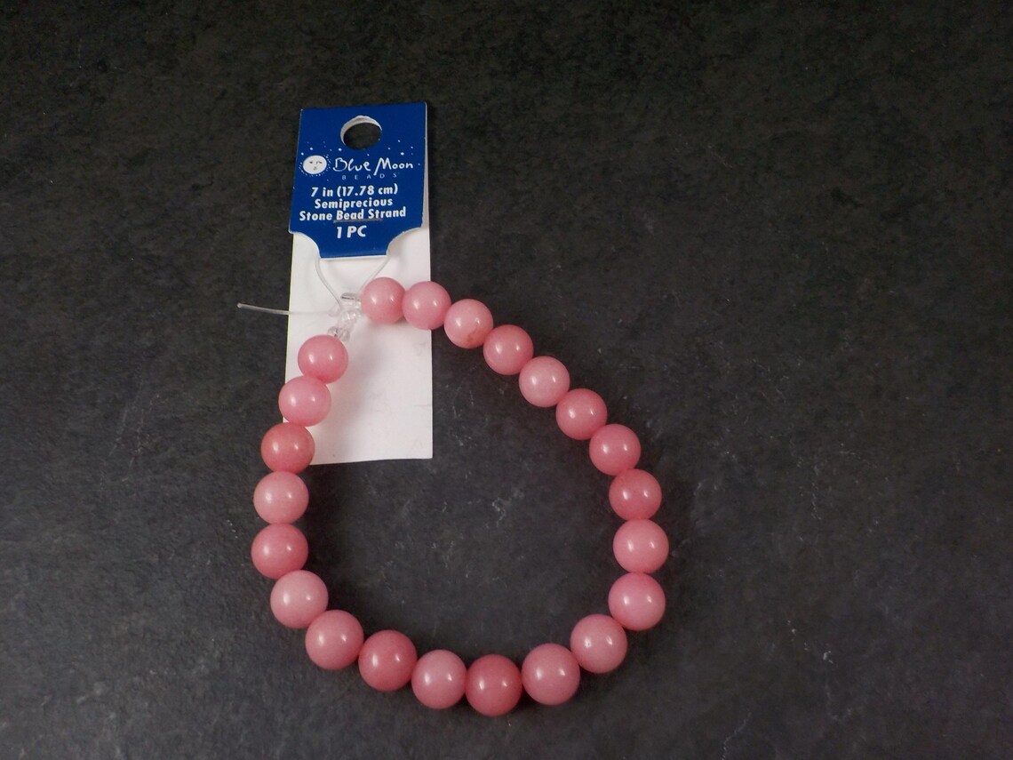 8mm Round Rhodonite Bead Strand Blue Moon Gemstone Beads - Etsy